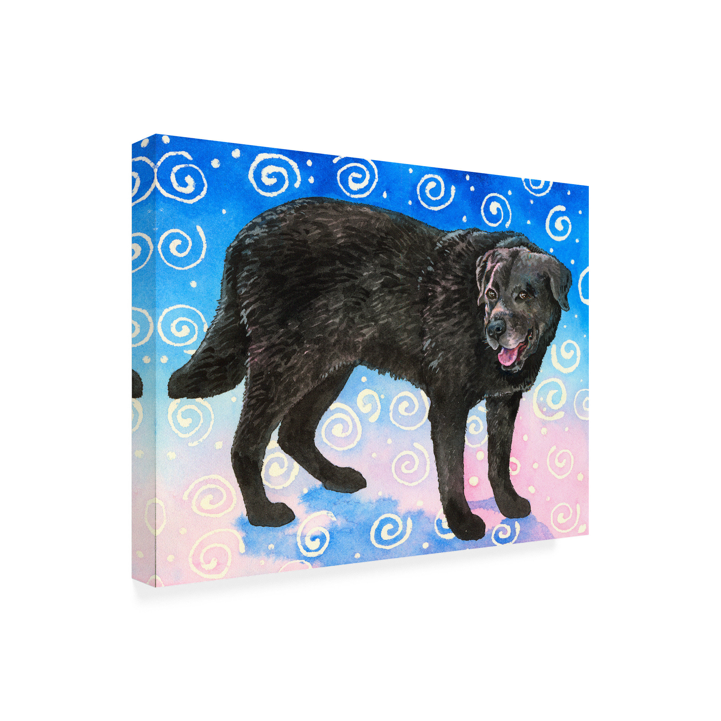 Winston Porter Wendy Edelson 'Pele Dog' Canvas Art ALI63230 - Wayfair ...