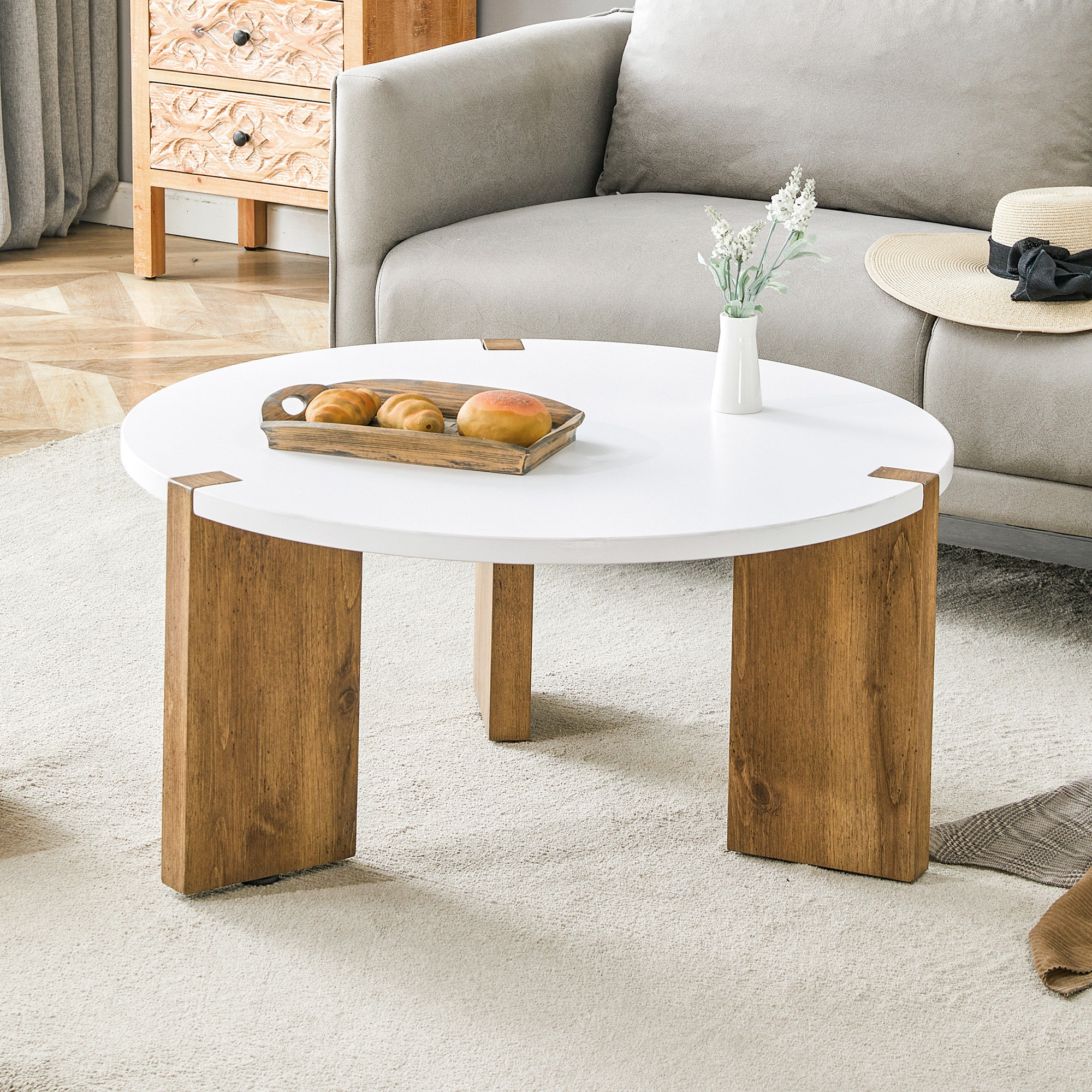 George Oliver Contemporary Minimalist Coffee Table | Wayfair