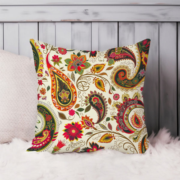 Bungalow Rose Abstract Bohemian Boho Paisley Paisleys VII Bohemian Boho ...