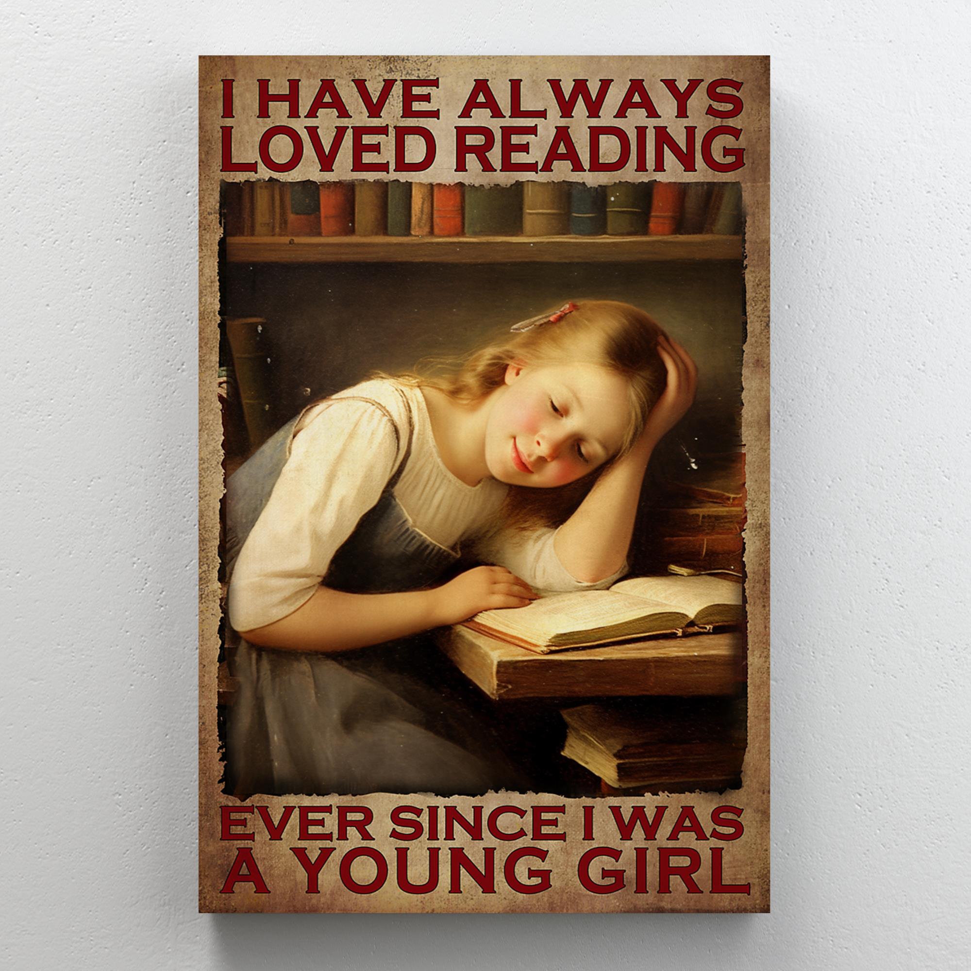 Trinx I Have Always Loved Reading 1 - 1 Piece Rectangle I Have Always ...