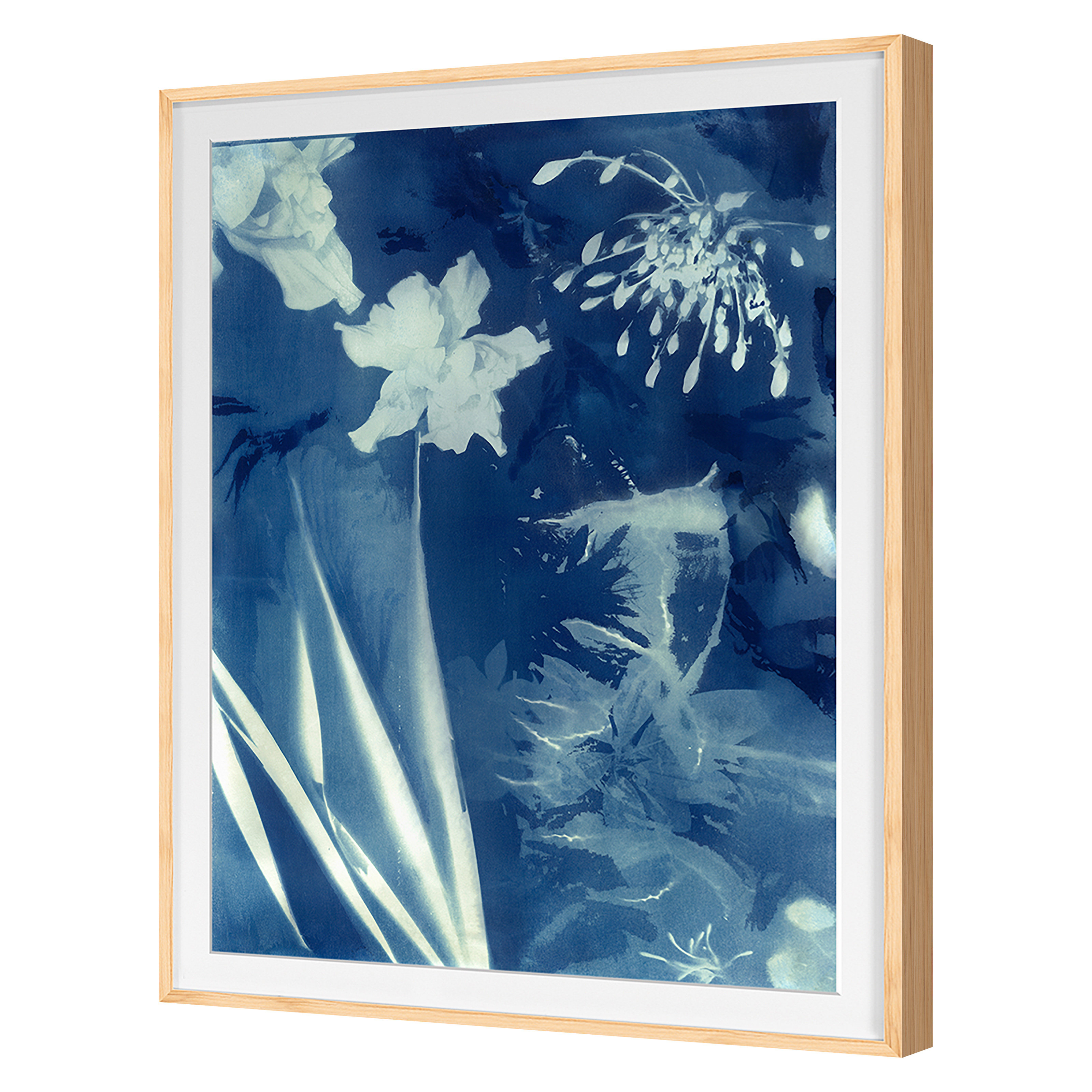 Grand Image Home Cyanotype 3 by Allison Svoboda - Single Picture Frame ...