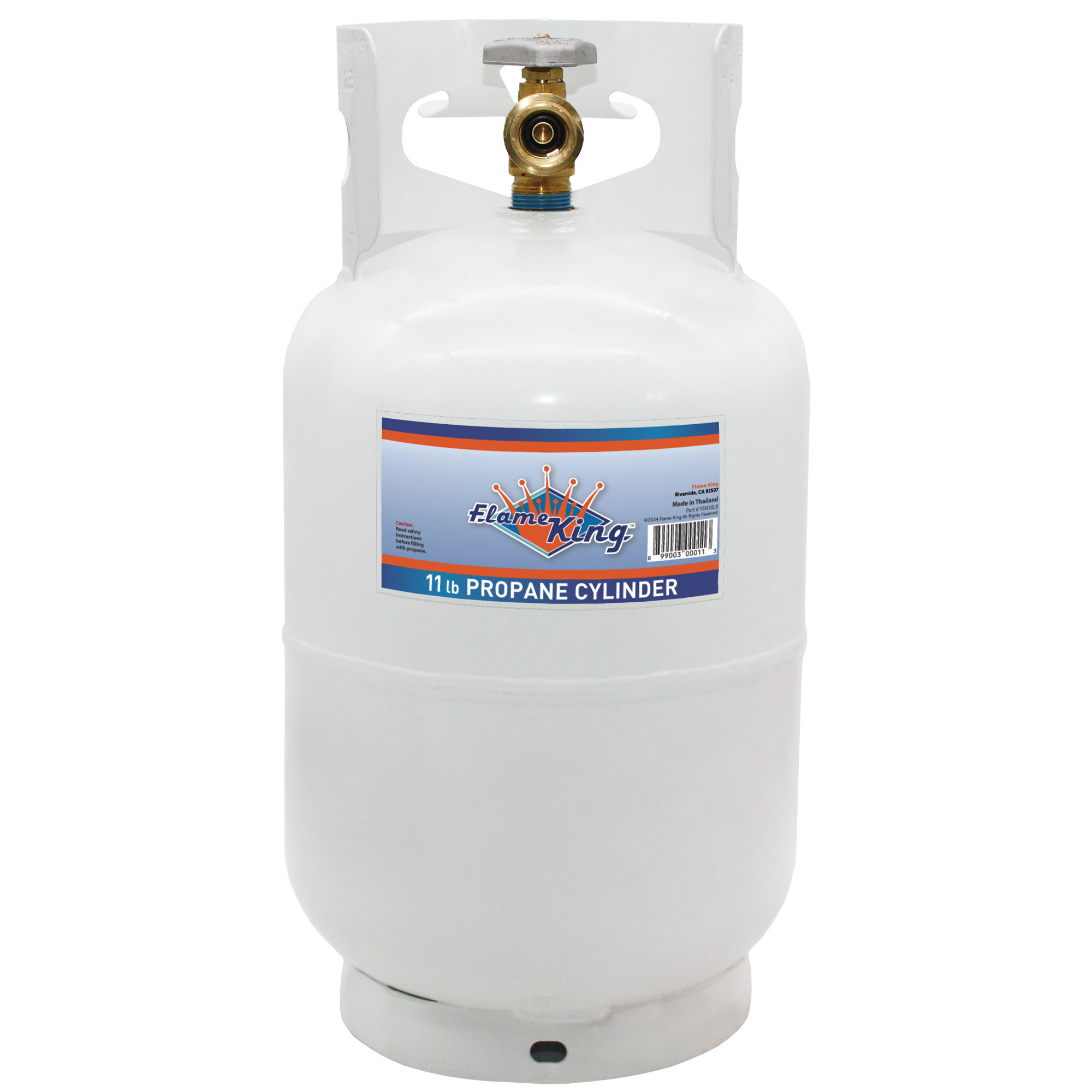 Flame King 10LB Steel Propane Tank Cylinder with OPD Valve & Reviews ...