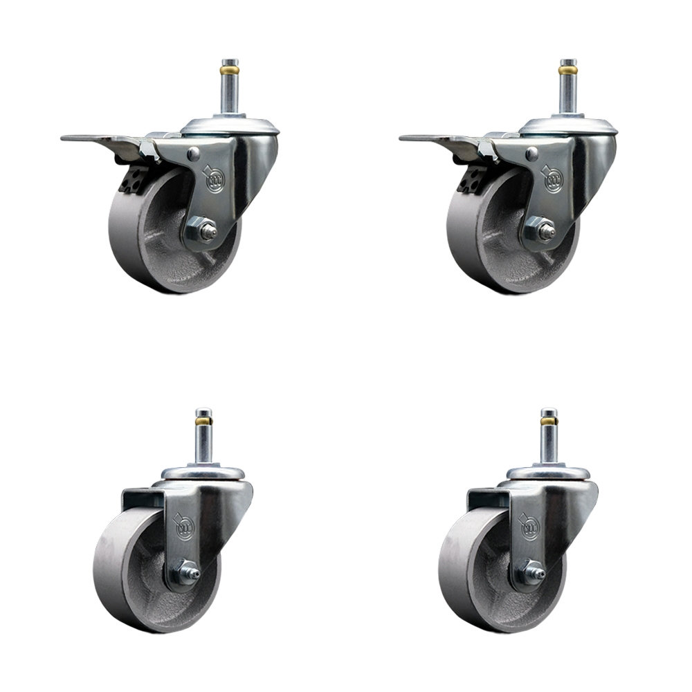 Service Caster Semi Swvl Grip Ring Caster | Wayfair
