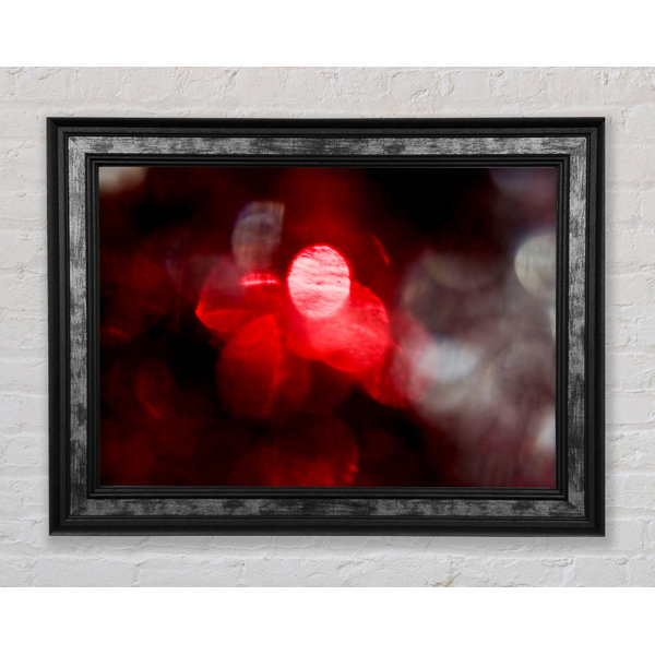 Bright Star Red Through Grey - Single Picture Frame Art Prints ...