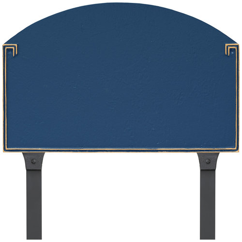 Montague Metal Products Georgetown Estate Two Line Address Sign Plaque ...