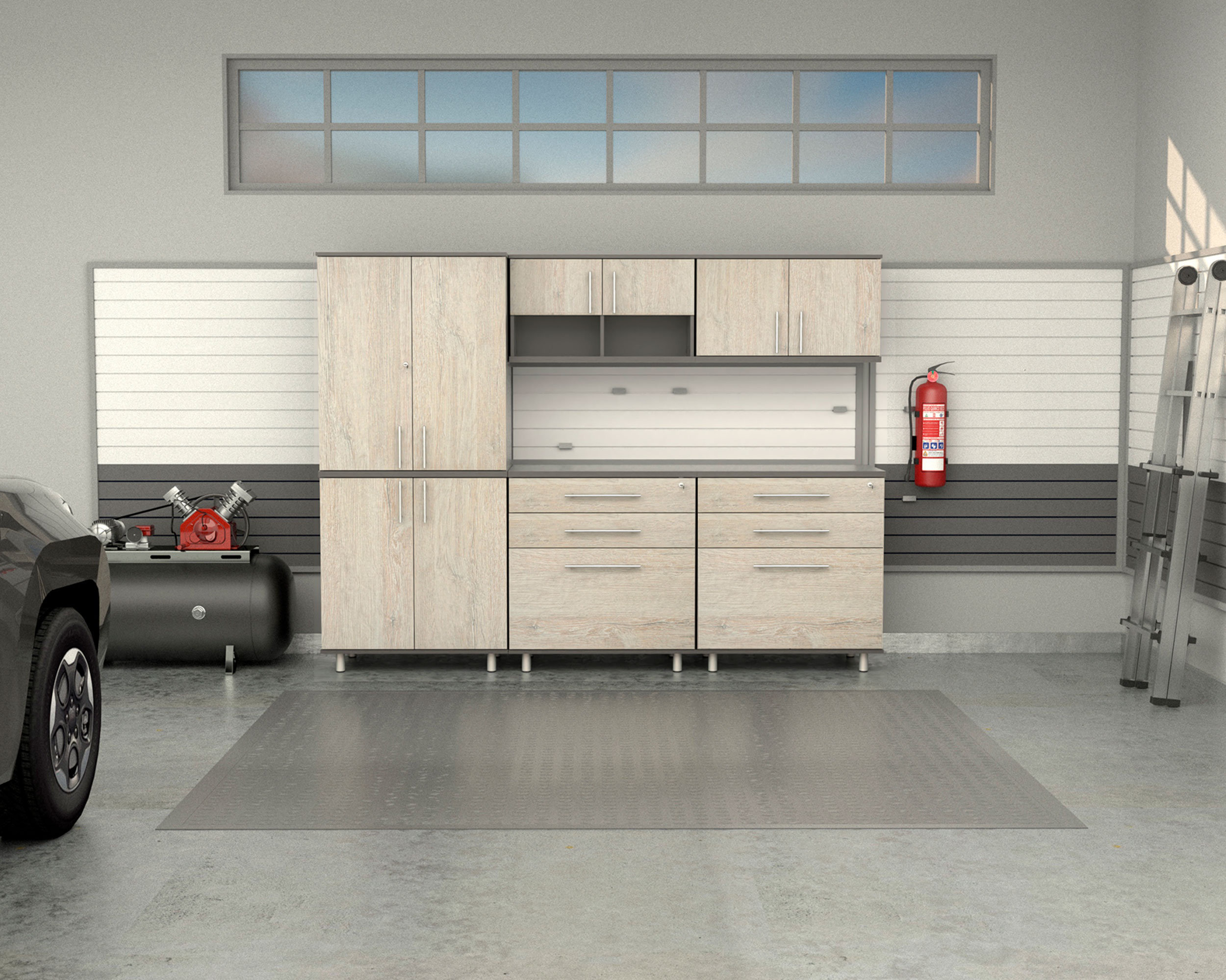 Inval Kratos 5 Piece Garage Storage System | Wayfair