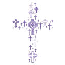 The Decal Guru Cross Collection Wall Decal - Wayfair Canada