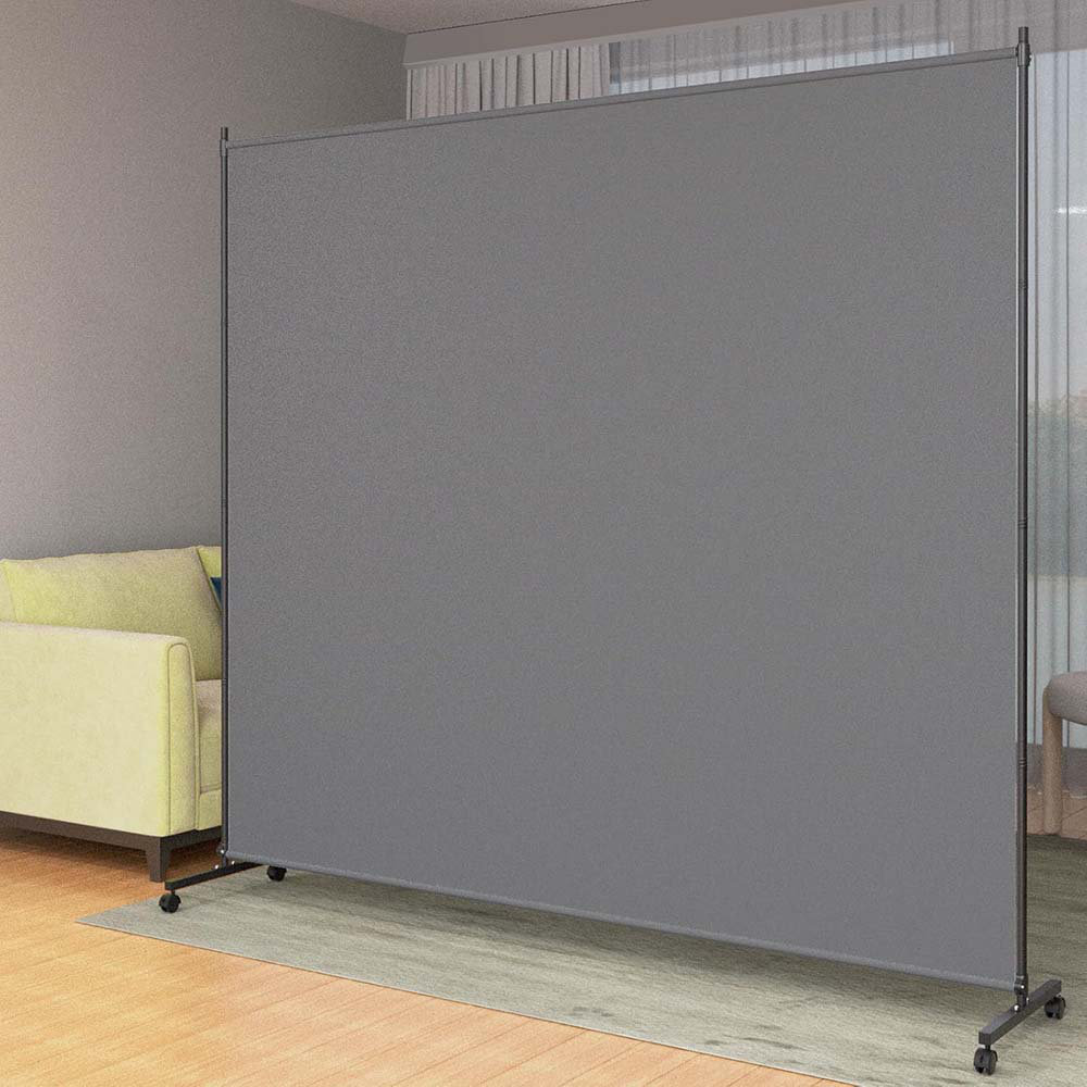 DANTUL Single Panel Room Divider/Privacy Screen With Caster Wheels And ...