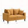 George Oliver Two Piece Sofa Set, Living Room Three seater+Two seater ...