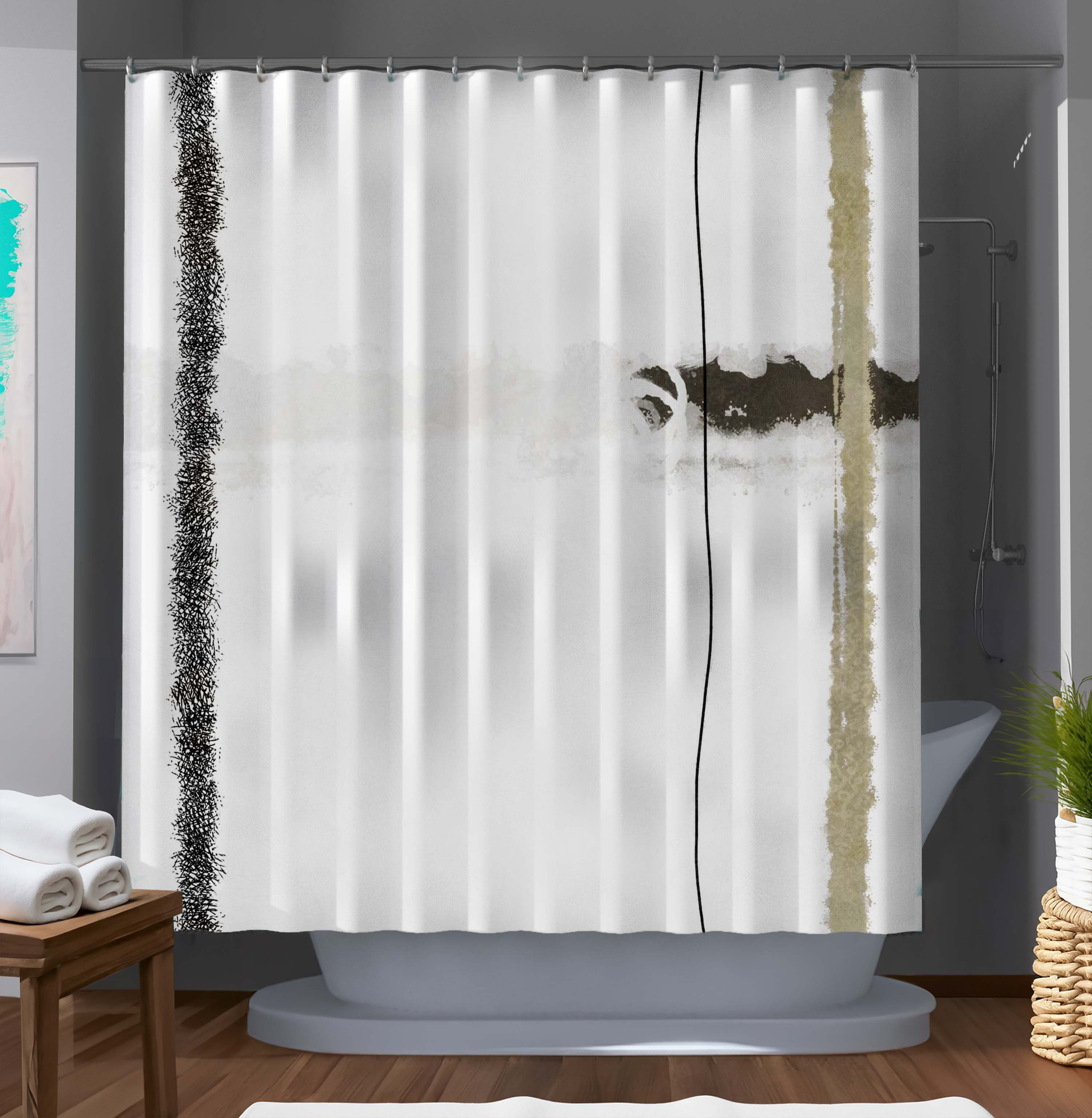 LeRoi Products Unbeatable Singular Designer Shower Curtain - Wayfair Canada