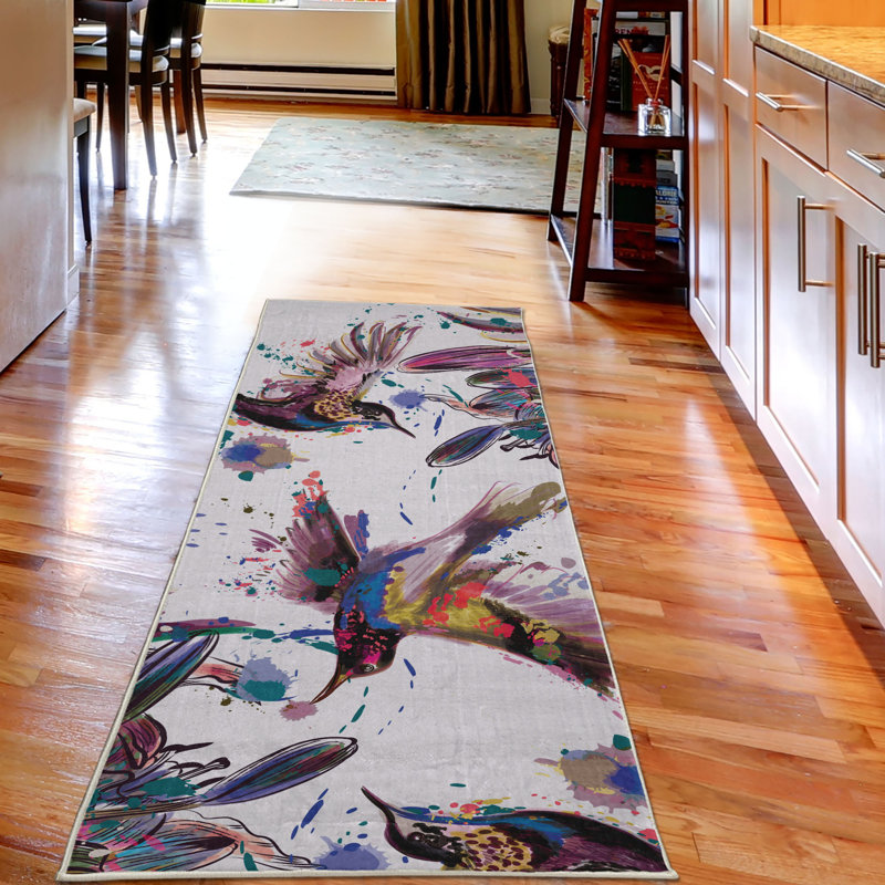 Winston Porter Kaliyha Hummingbird High Density Long Fiber Poly Threads ...