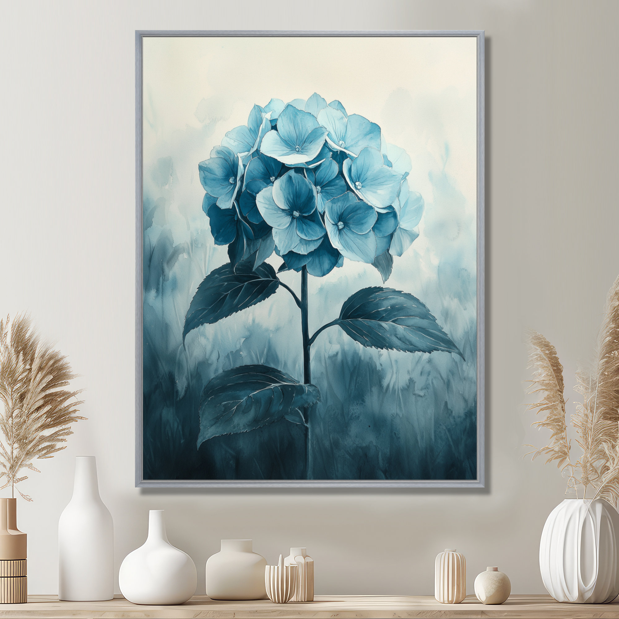 Winston Porter Preglo - Floral Canvas Art Print | Wayfair