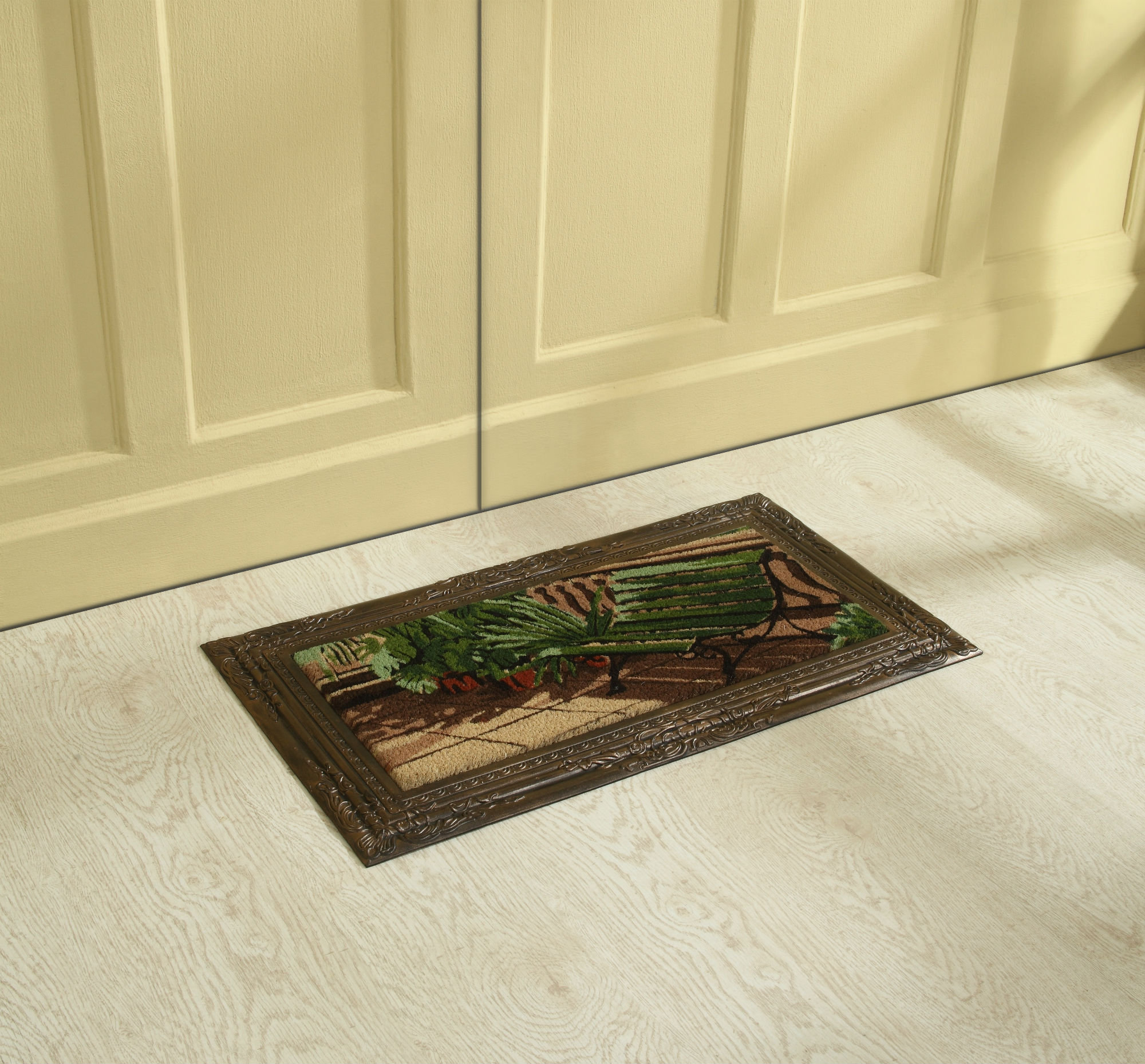 Astoria Grand Blythewood 100% Coconut Coir Outdoor Doormat / Non-Slip ...