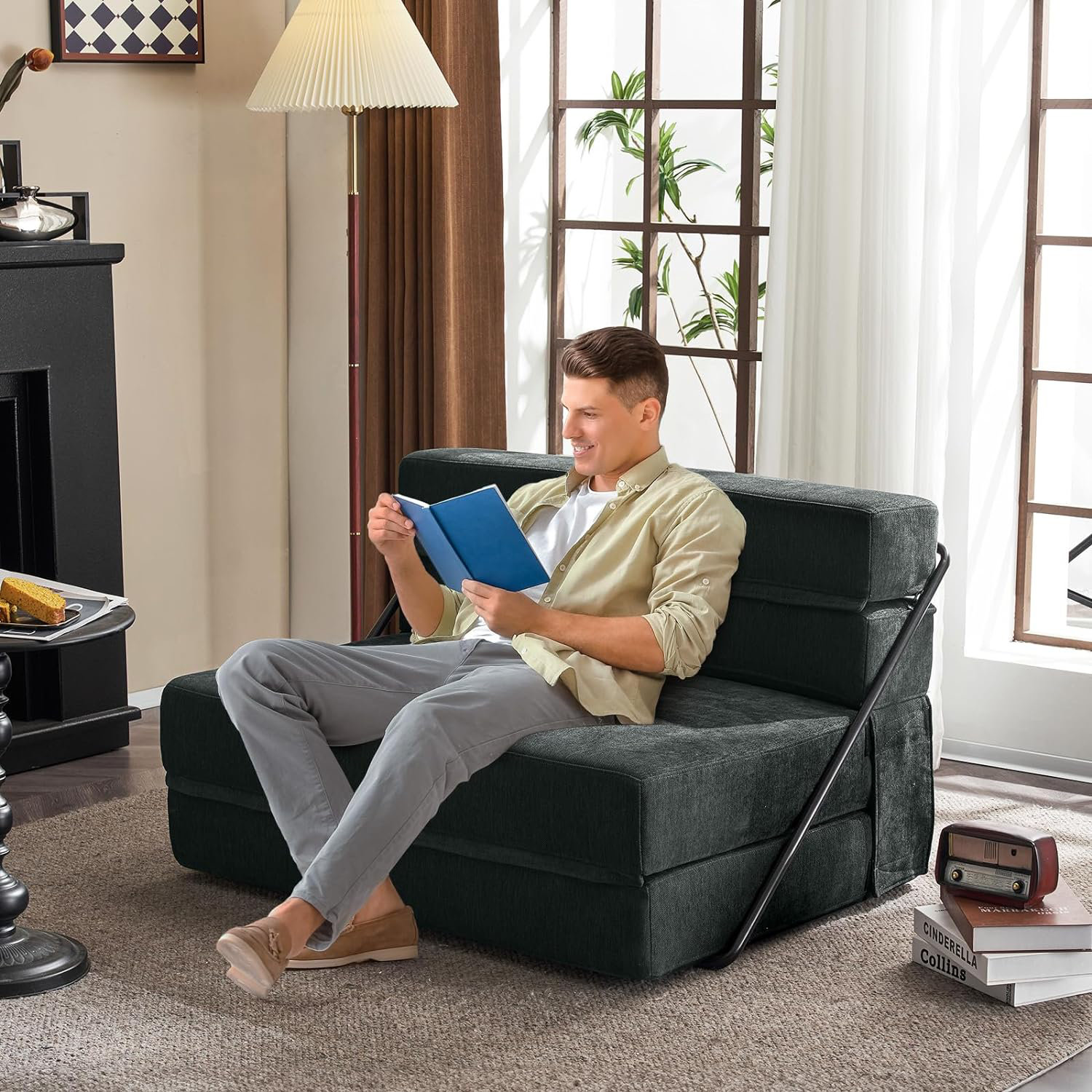 Latitude Run® VINGLI Portable Sofa Bed 39.4 Wide | Wayfair