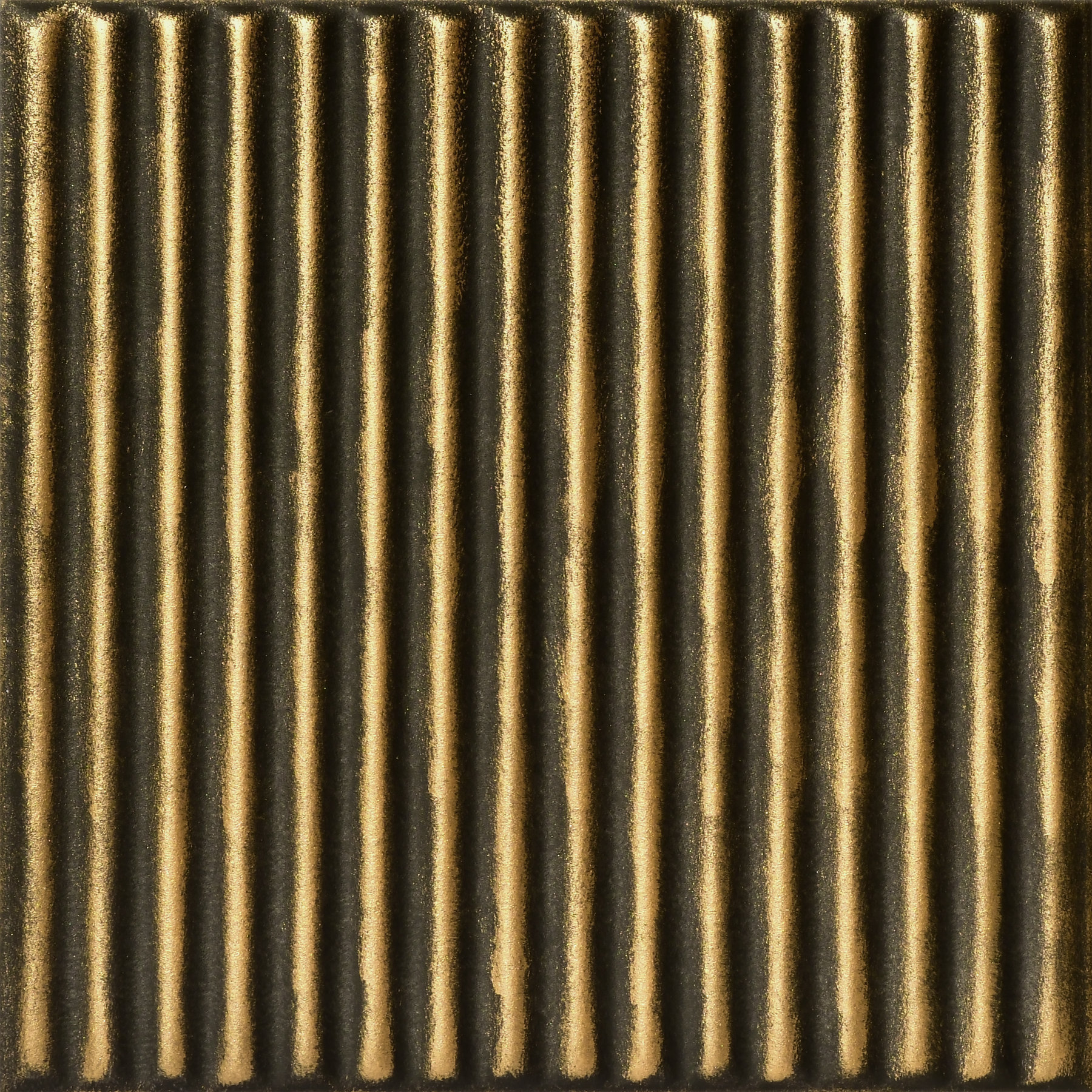 A La Maison Ceilings Corrugated 1.6 ft. x 1.6 ft. Glue-up Polystyrene ...