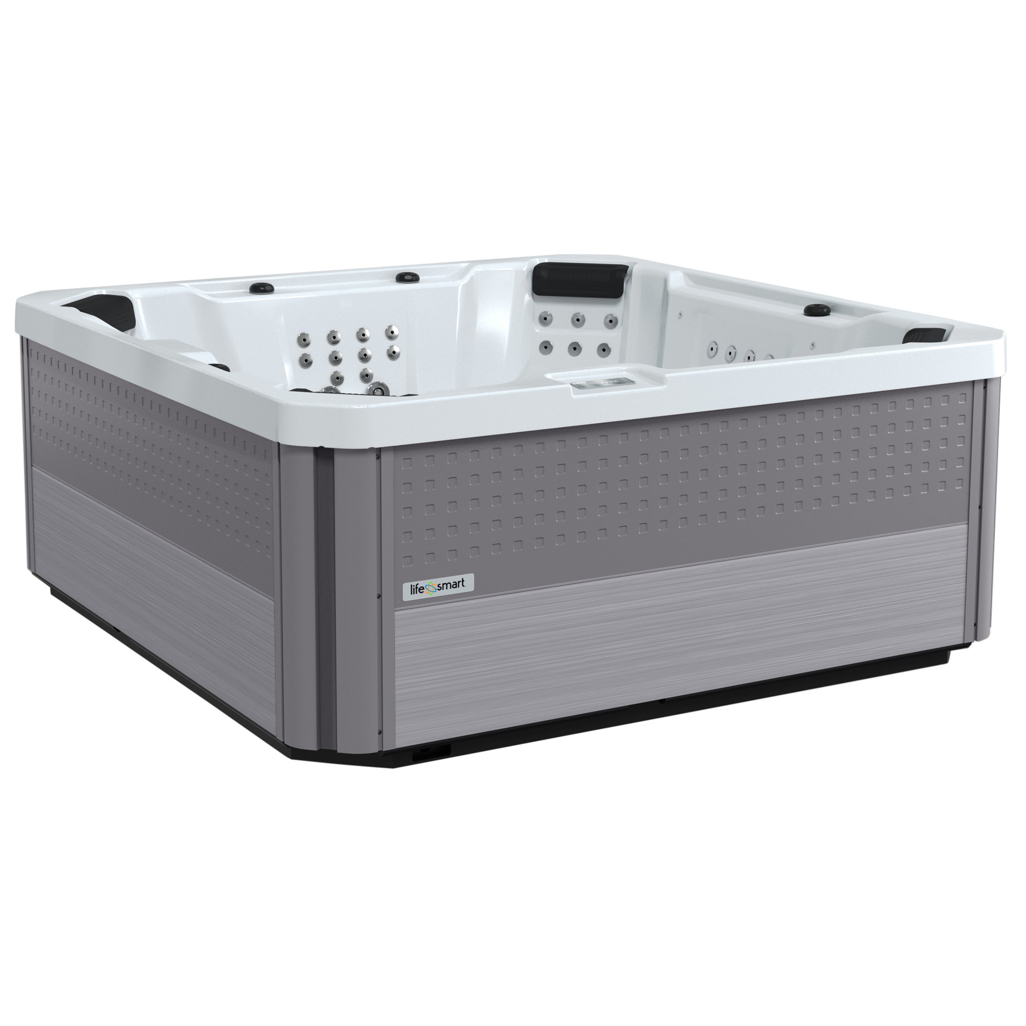 Lifesmart Spas and Saunas Lifesmart Spas Palmetto 230 Volt 7-Person 72 ...