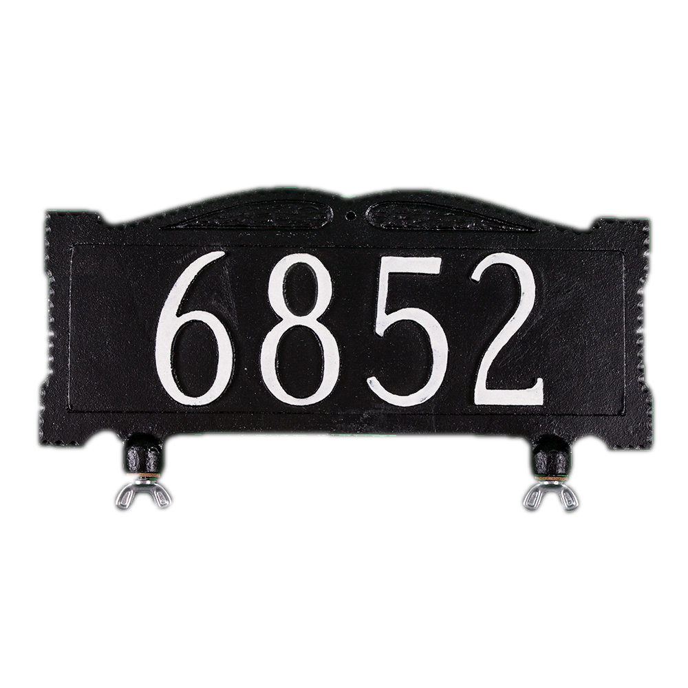 Montague Metal Products Inc. 1-Line Mailbox Sign & Reviews | Perigold