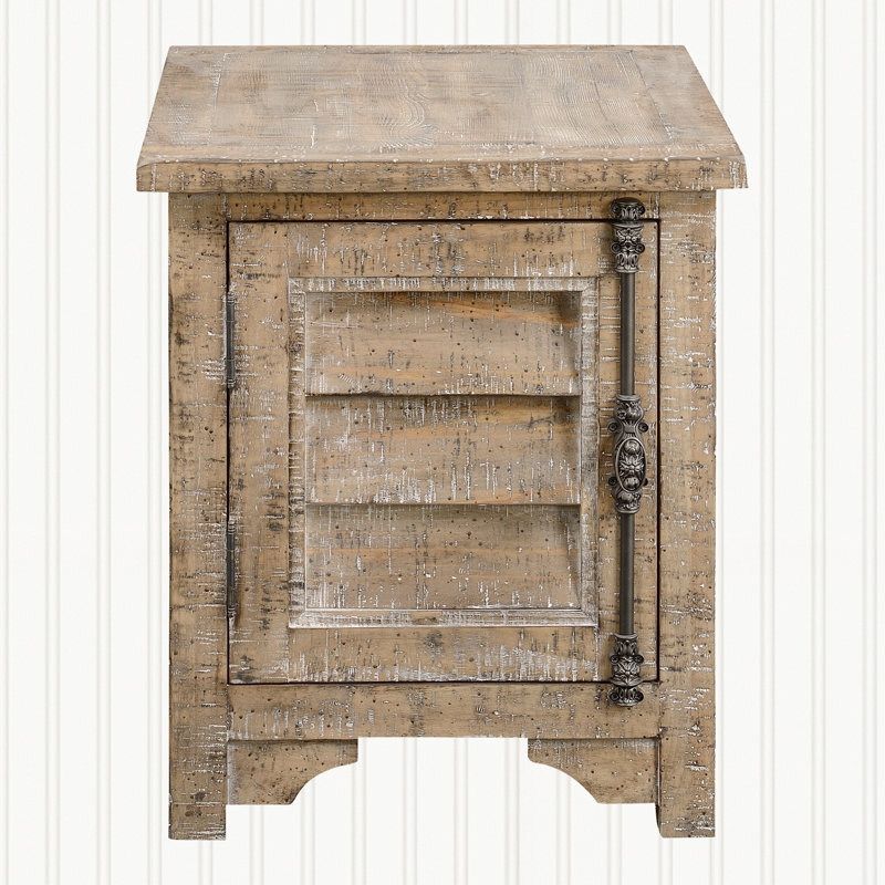 Three Posts™ Clintwood End Table with Storage & Reviews | Wayfair