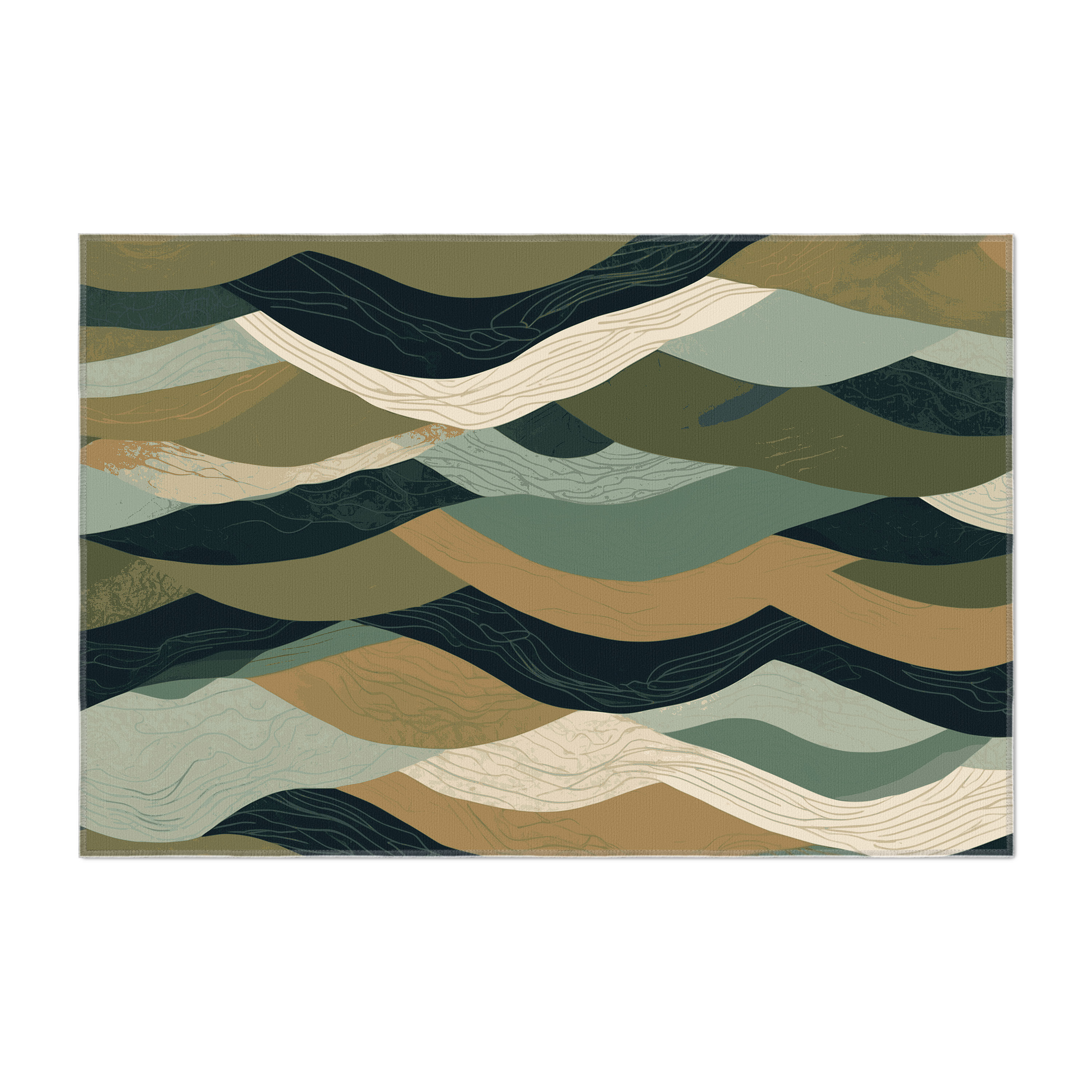 Wrought Studio™ Celestial Streams Indoor And Outdoor Area Rug | Wayfair