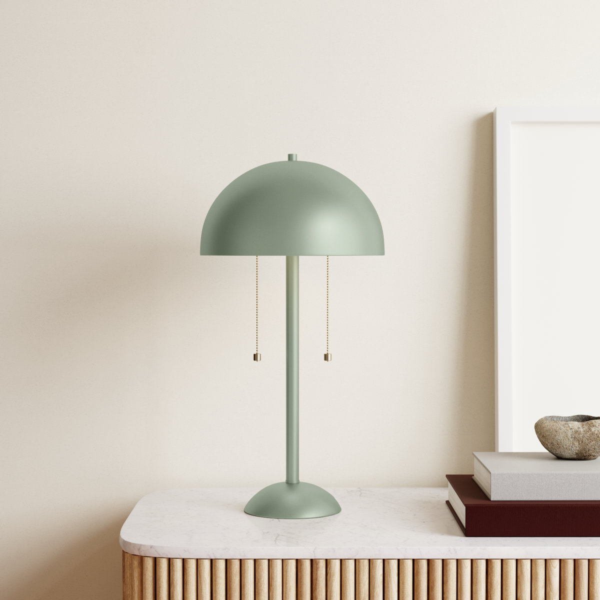 Joss & Main 2-Light Sage Green Table Lamp & Reviews | Joss & Main
