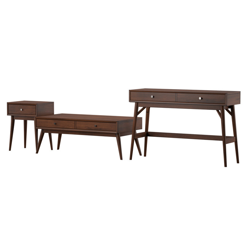 Mercury Row® Norberg 3 - Piece Living Room Table Set & Reviews | Wayfair