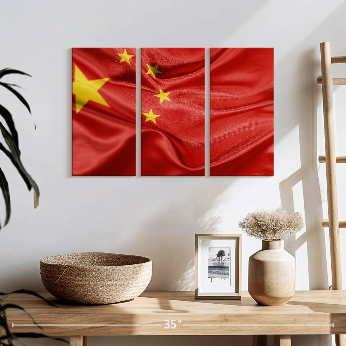 Ebern Designs Creased Chinese Flag - Wayfair Canada