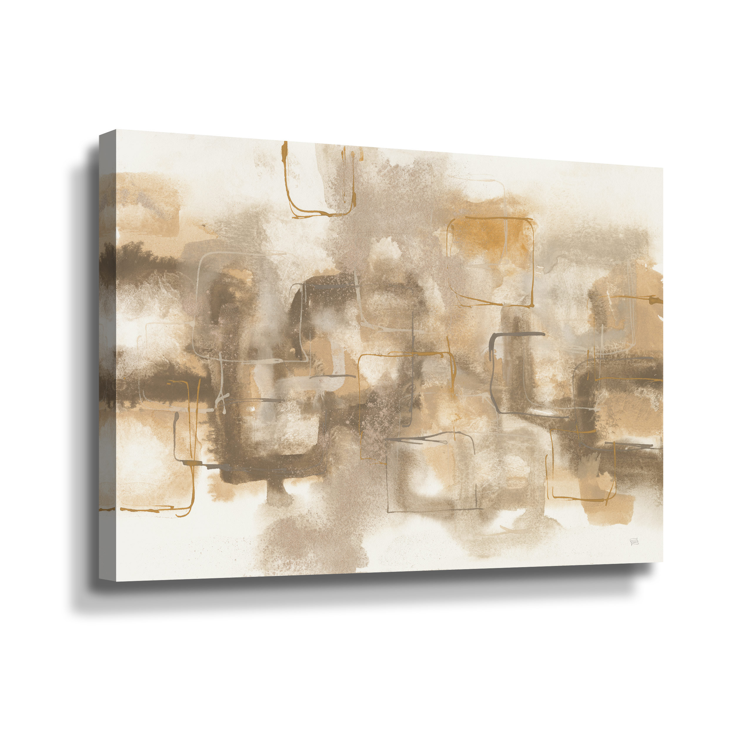 Wrought Studio Golden Neutrals I Gallery - Wayfair Canada