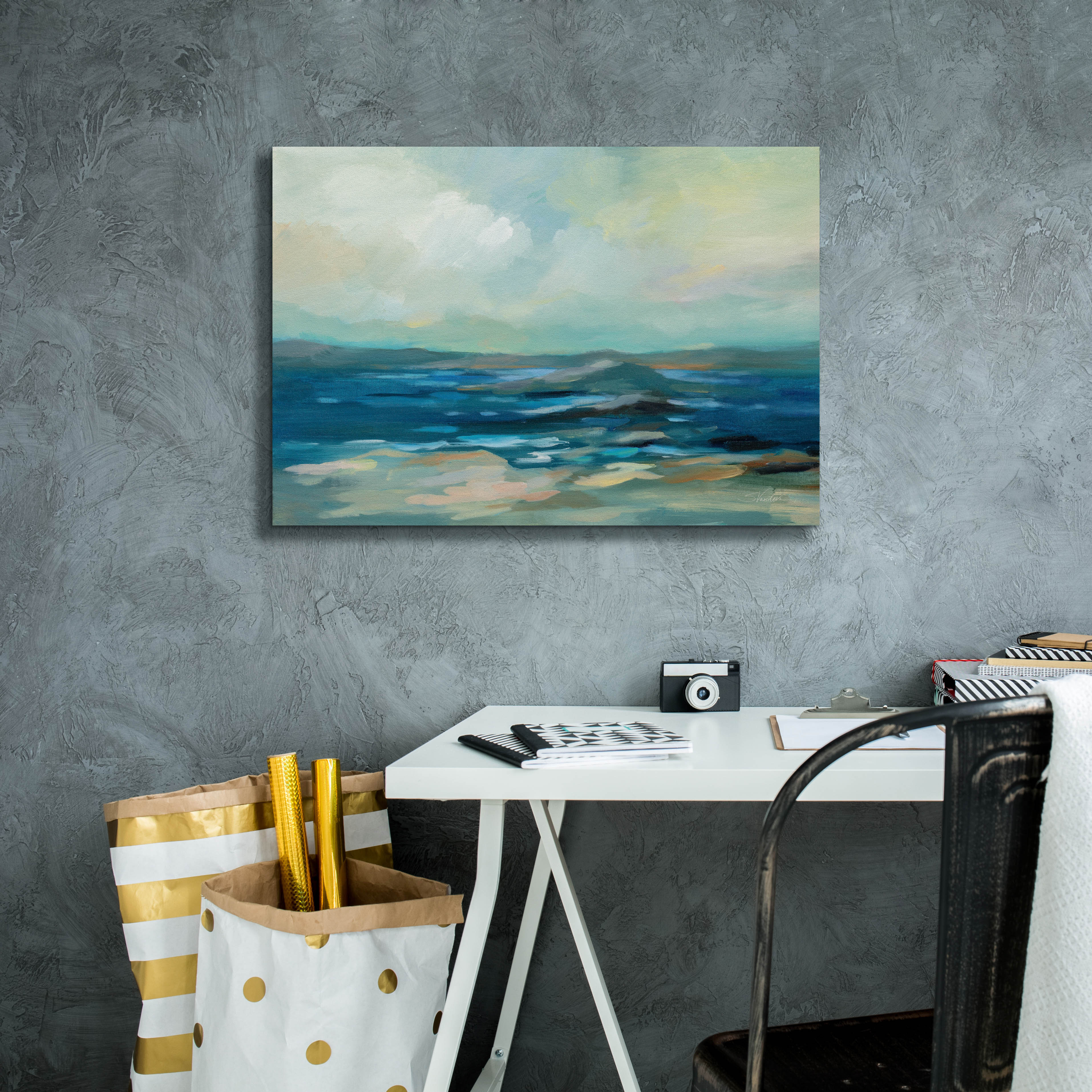 Rosecliff Heights 'Morning Marine Layer' by Silvia Vassileva Canvas ...