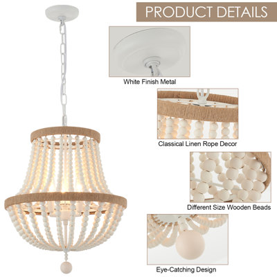 Bungalow Rose Maliza 3 - Light Dimmable Empire Chandelier & Reviews ...