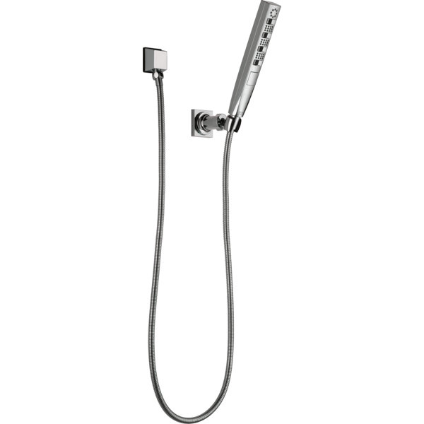 Delta Tetra H2Okinetic Wall Mount Handheld Shower Head, 4-Setting Hand ...