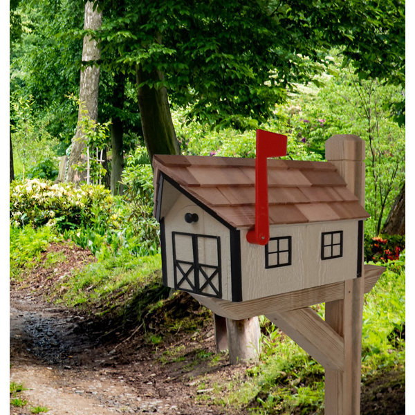 Amish Mailbox, Handmade, Barn Style Mailbox & Reviews | Wayfair