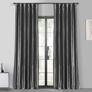Black Curtains & Drapes You'll Love | Wayfair