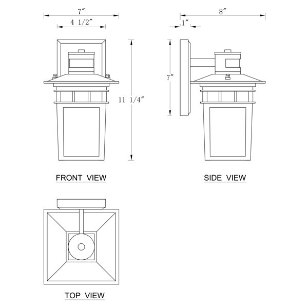 Laurel Foundry Modern Farmhouse® Wessels 1-Light Matte Black Motion ...