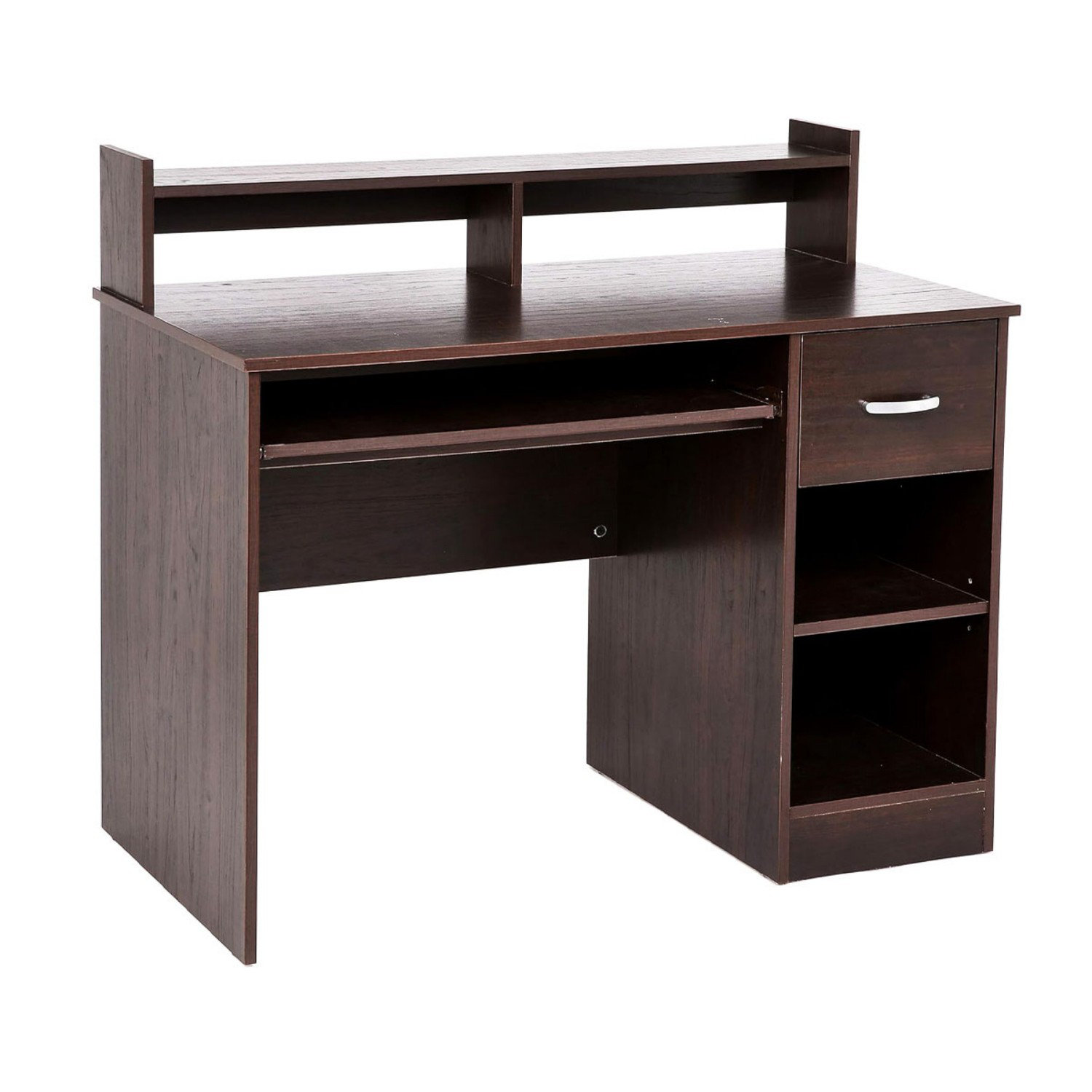 Latitude Run® Computer Keyboard Tray and Drawer Small Home Office ...