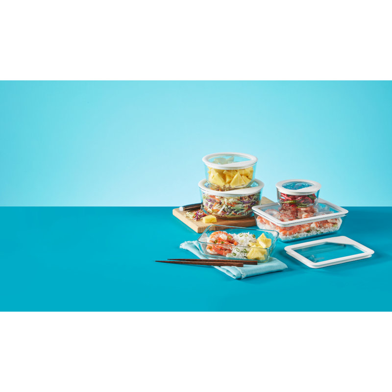 Pyrex Ultimate Glass Food Storage Container - Set of 5 & Reviews | Wayfair