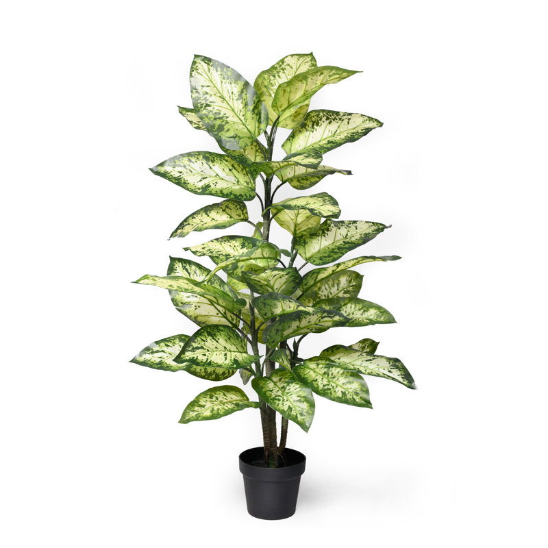 Ebern Designs 47" Artificial Foliage Plant in Pot & Reviews | Wayfair