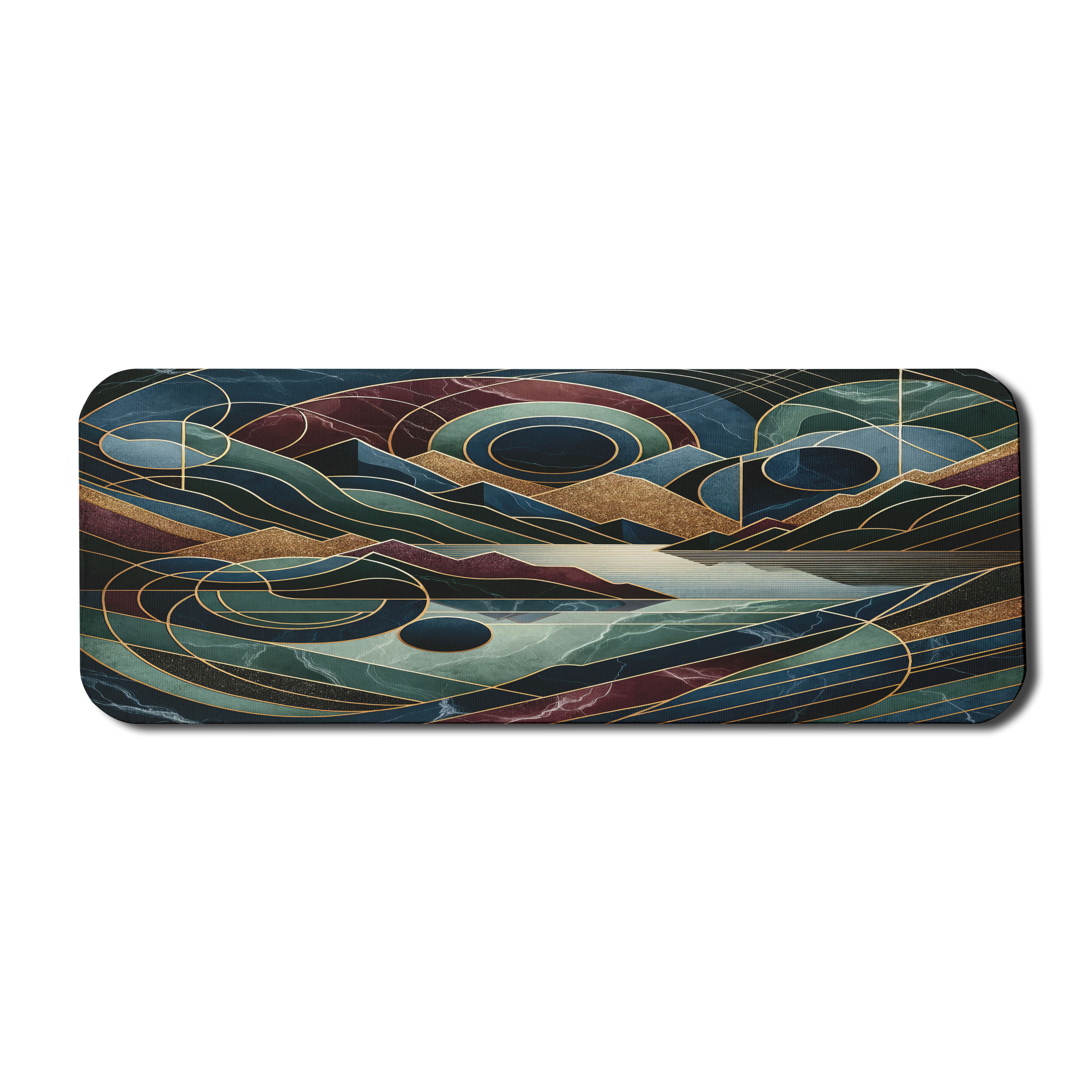 Highland Dunes Annalis Rubber Desk Pad | Wayfair