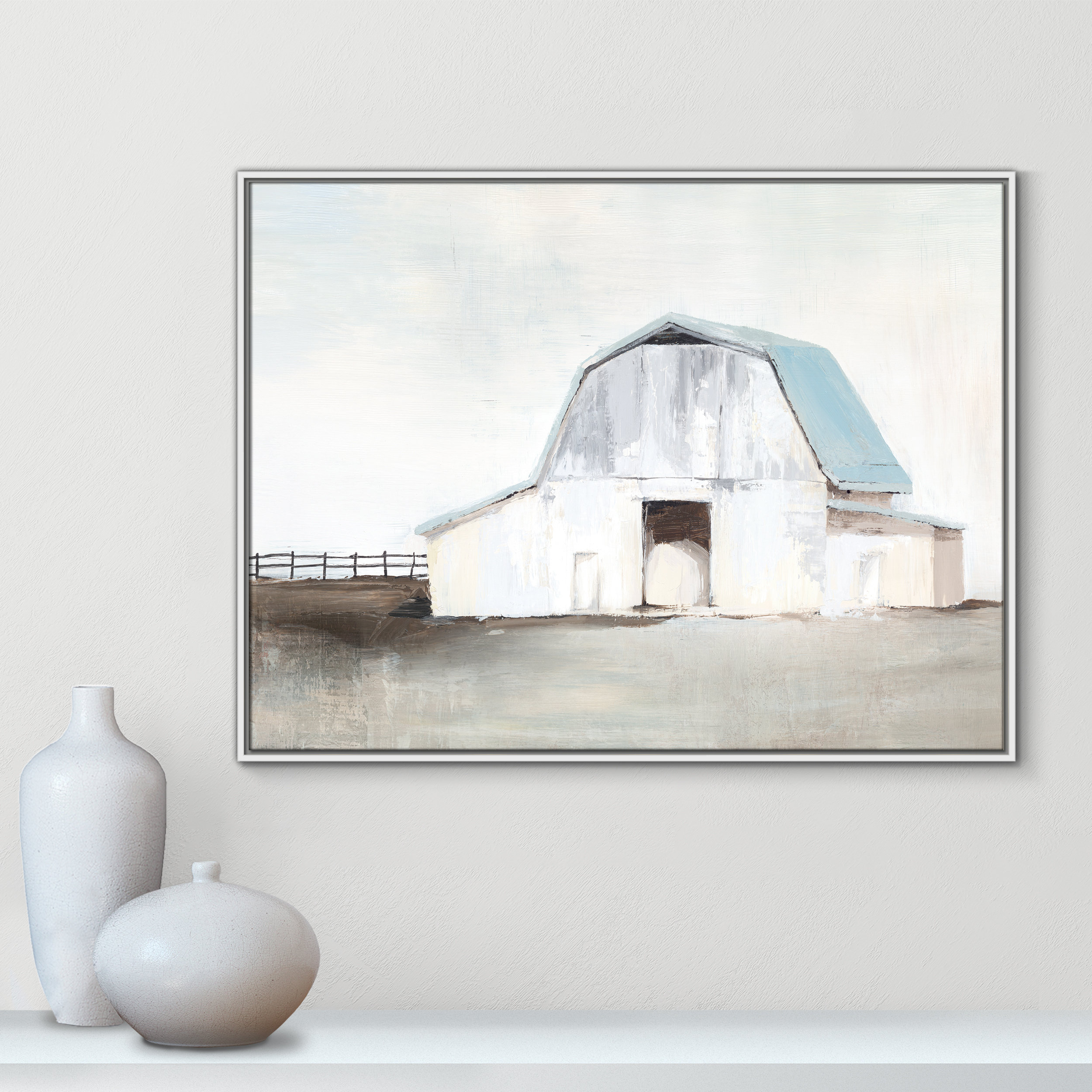Casa Fine Arts By the Barn I by Isabelle Z - Painting Print on Canvas ...