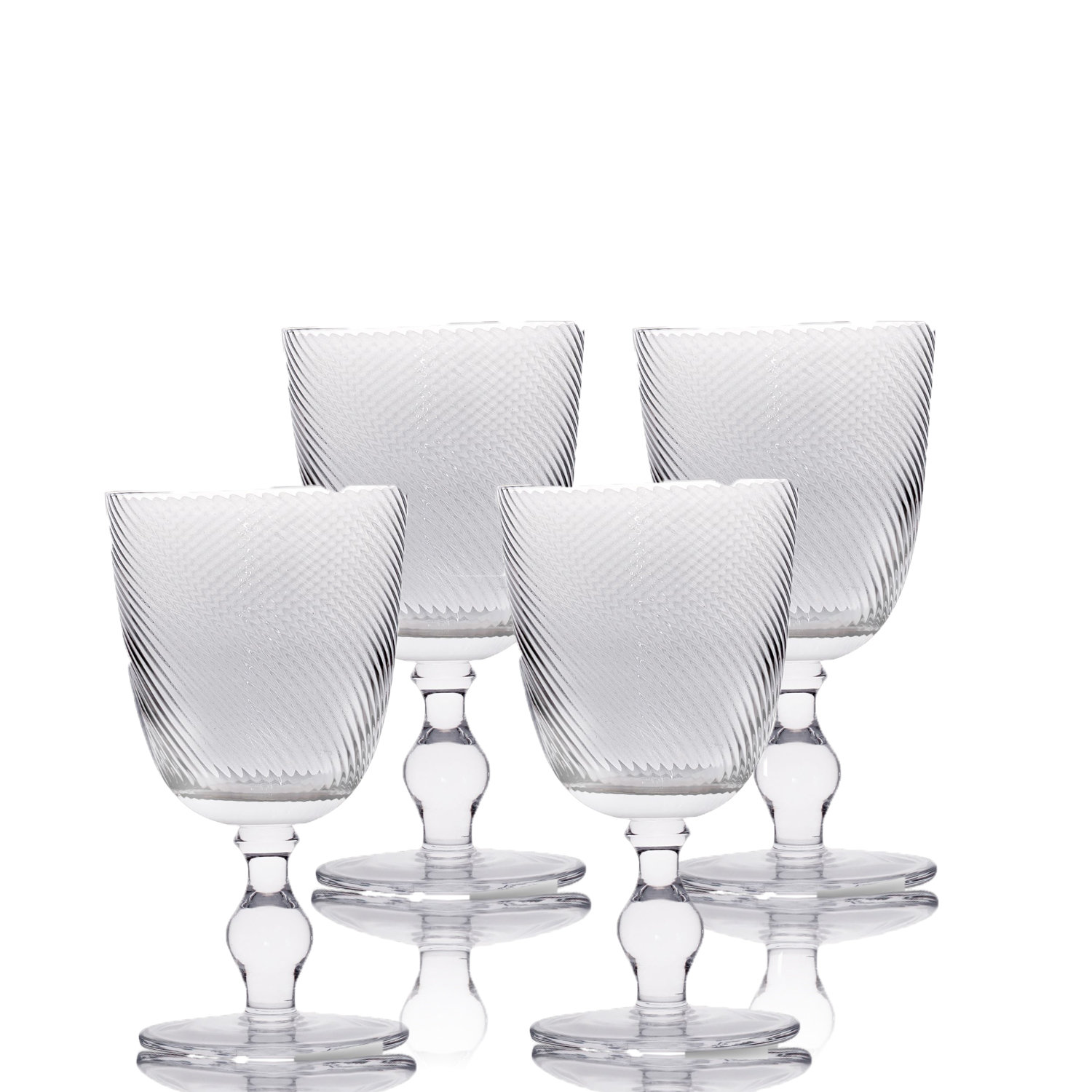 Brilliant 12.17oz. Crystal Goblet Set | Wayfair