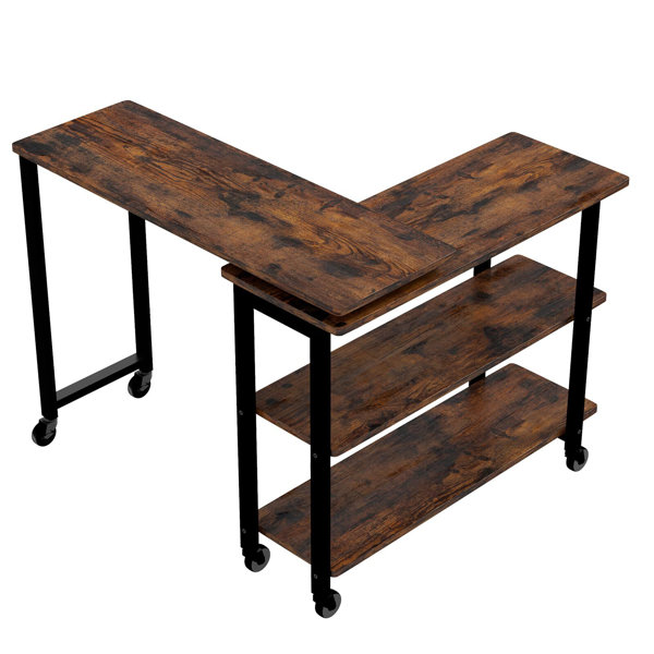 17 Stories Ledian Wheel Nesting Tables with Storage & Reviews | Wayfair