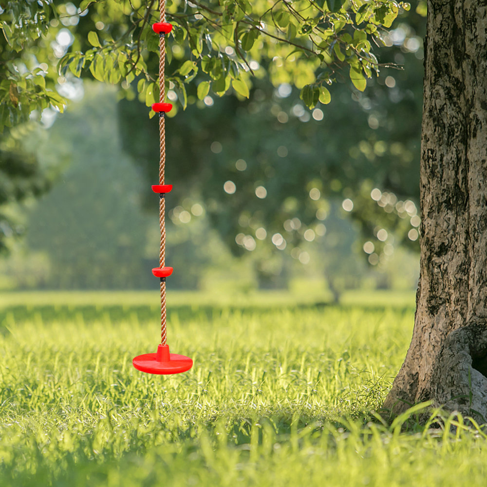 Winado Plastic Red Swing Set Rope Ladder With Mounting Hangers Wayfair Canada