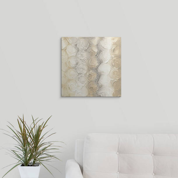 Great Big Canvas Neutral Circles Neutral Circles III by Chris Paschke ...