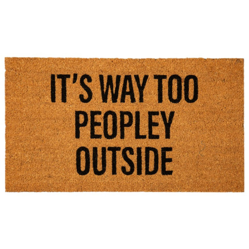 Trinx Jaedon Non-Slip Outdoor Doormat | Wayfair