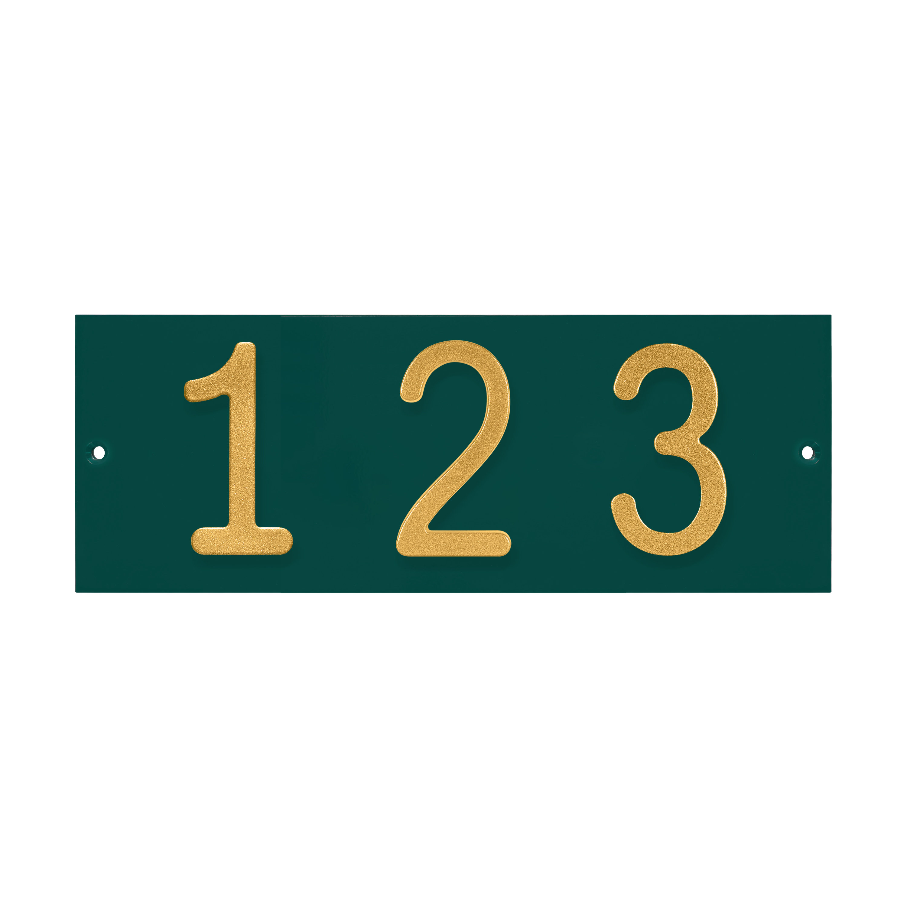 ColourTree Number Horizontal Address Plaque | Wayfair