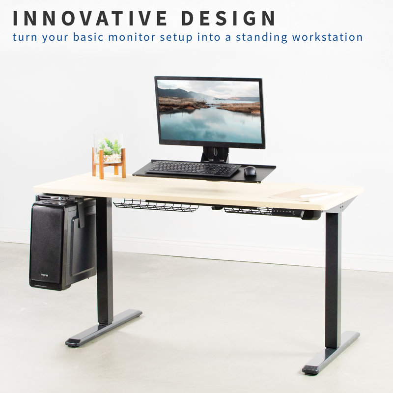 Vivo VESA Keyboard Tray - Black | Wayfair