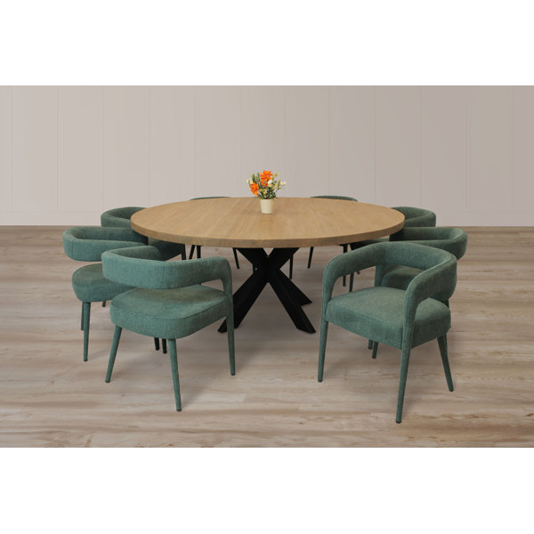 Round Seats 8 Kitchen & Dining Room Sets You'll Love | Wayfair