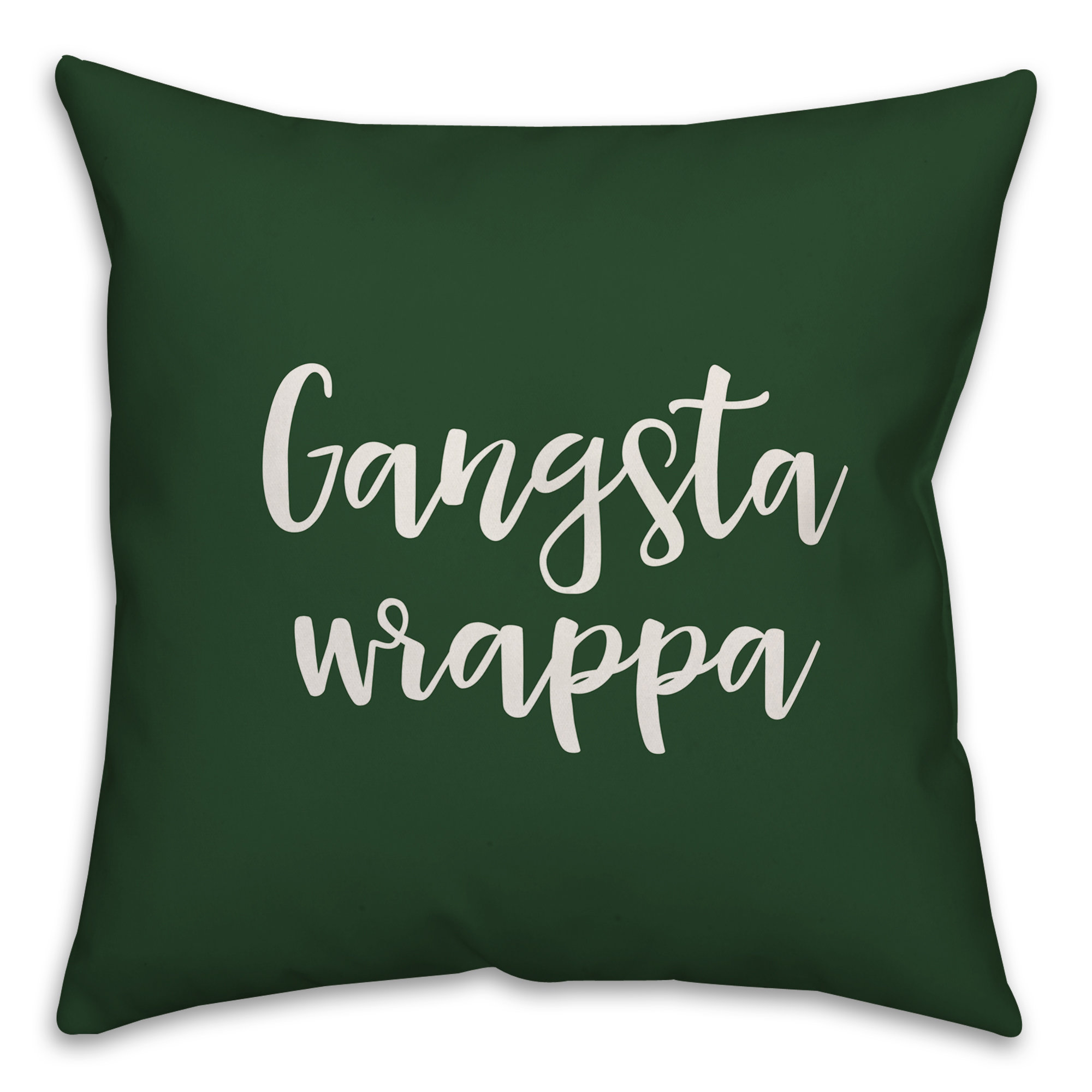 Designs Direct Creative Group Gangsta Wrapper Throw Pillow | Wayfair