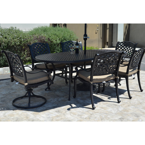 Oval Patio Dining Sets You'll Love | Wayfair