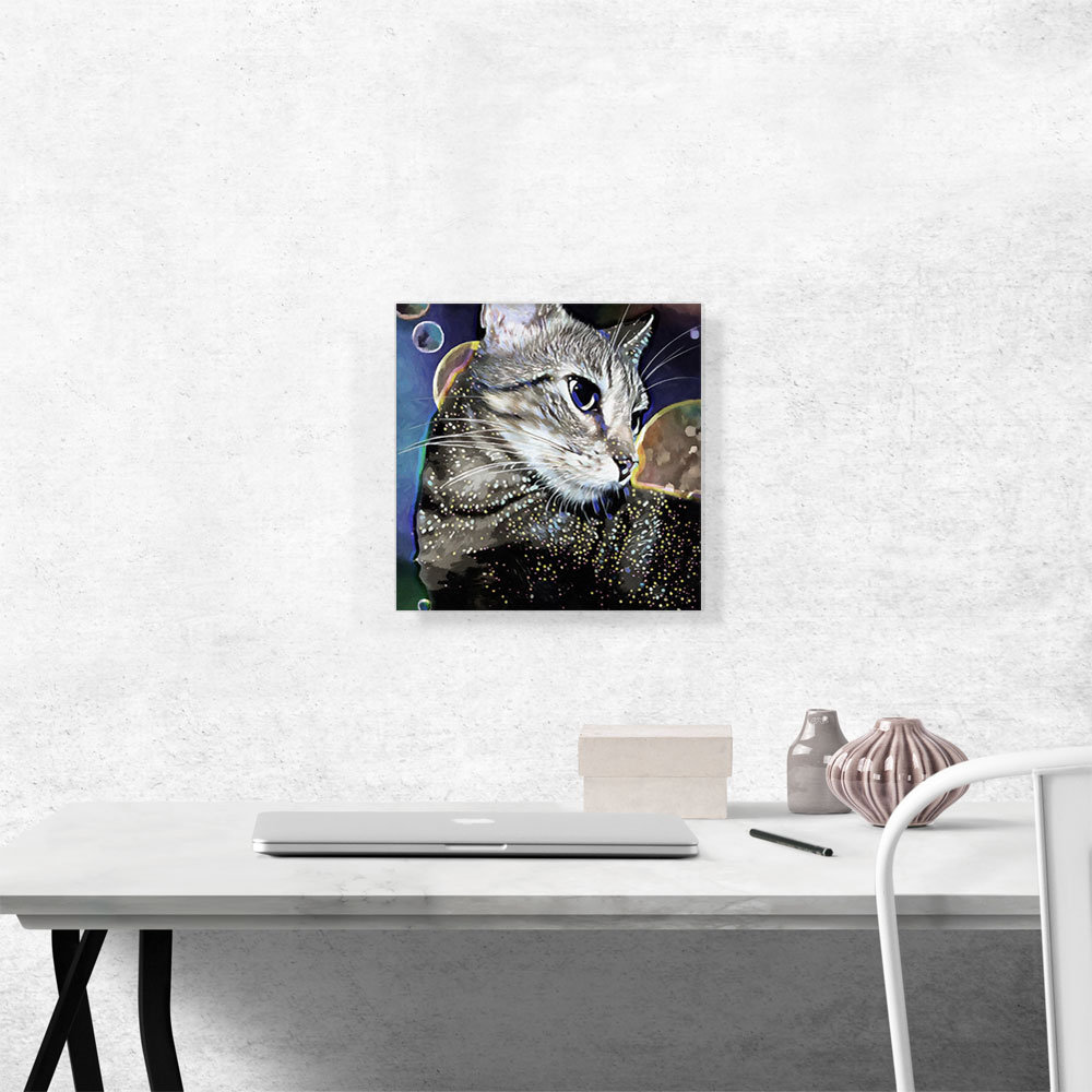 ARTCANVAS Toyger Cat Breed Blue - Wrapped Canvas Graphic Art Print ...