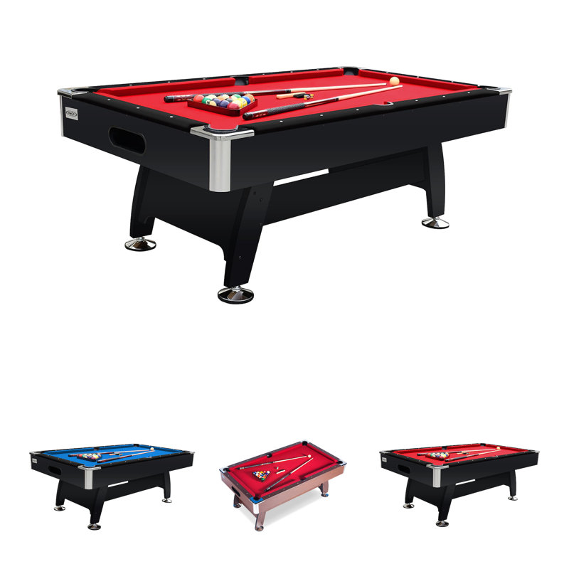 RACK Pool Tables Rack Draco 7-foot Tournament Billiard/pool Table (red ...